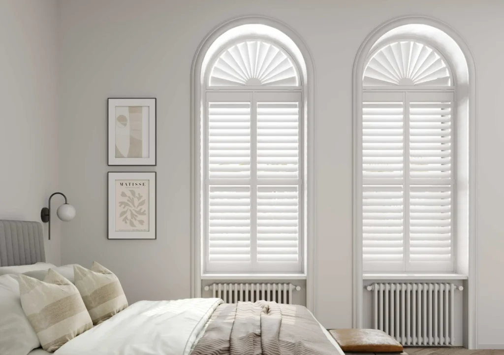 Arch Shutters Dubai | Buy Custom Curved Window Shutters UAE